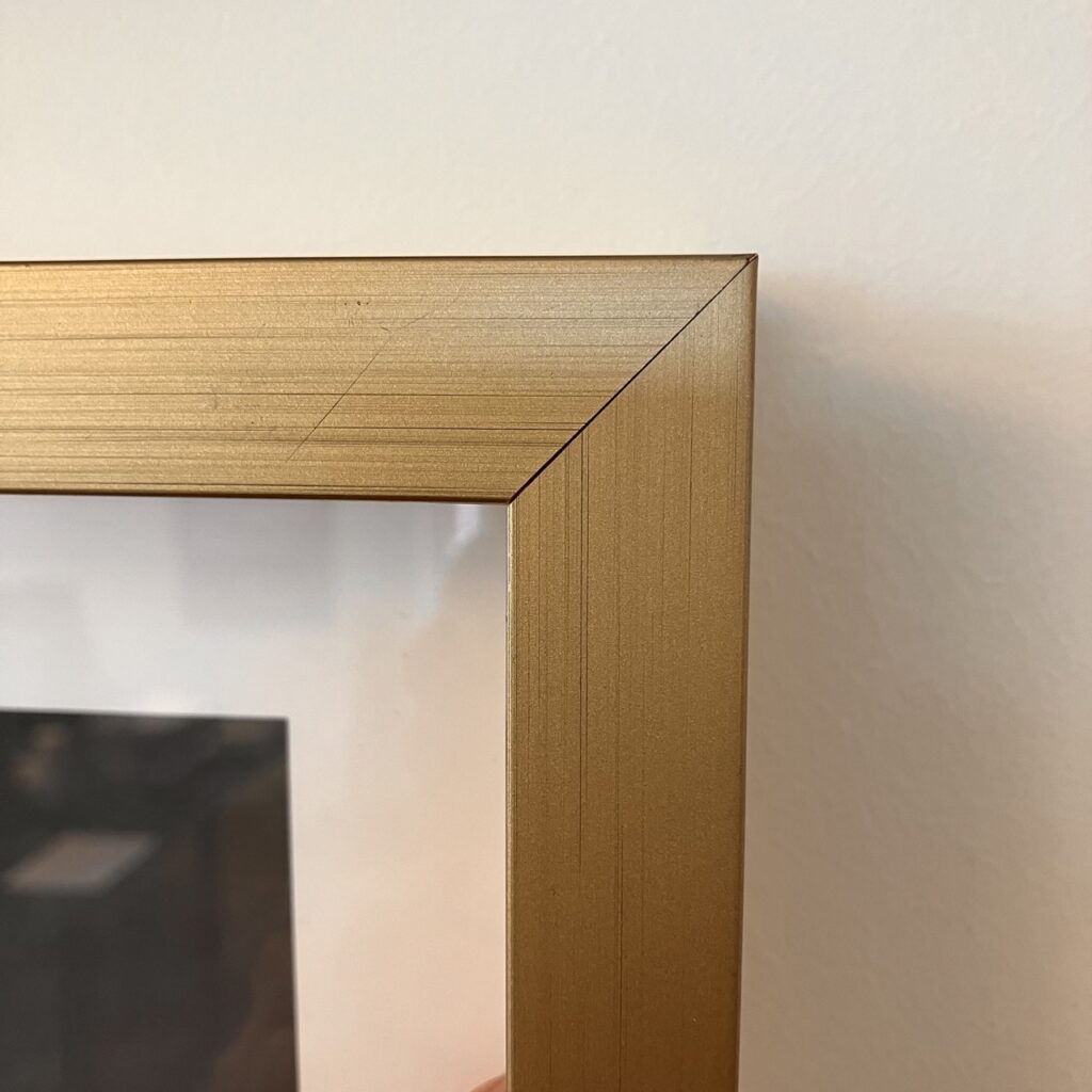 Kraftig lys guldramme | Standard- og Specialrammer